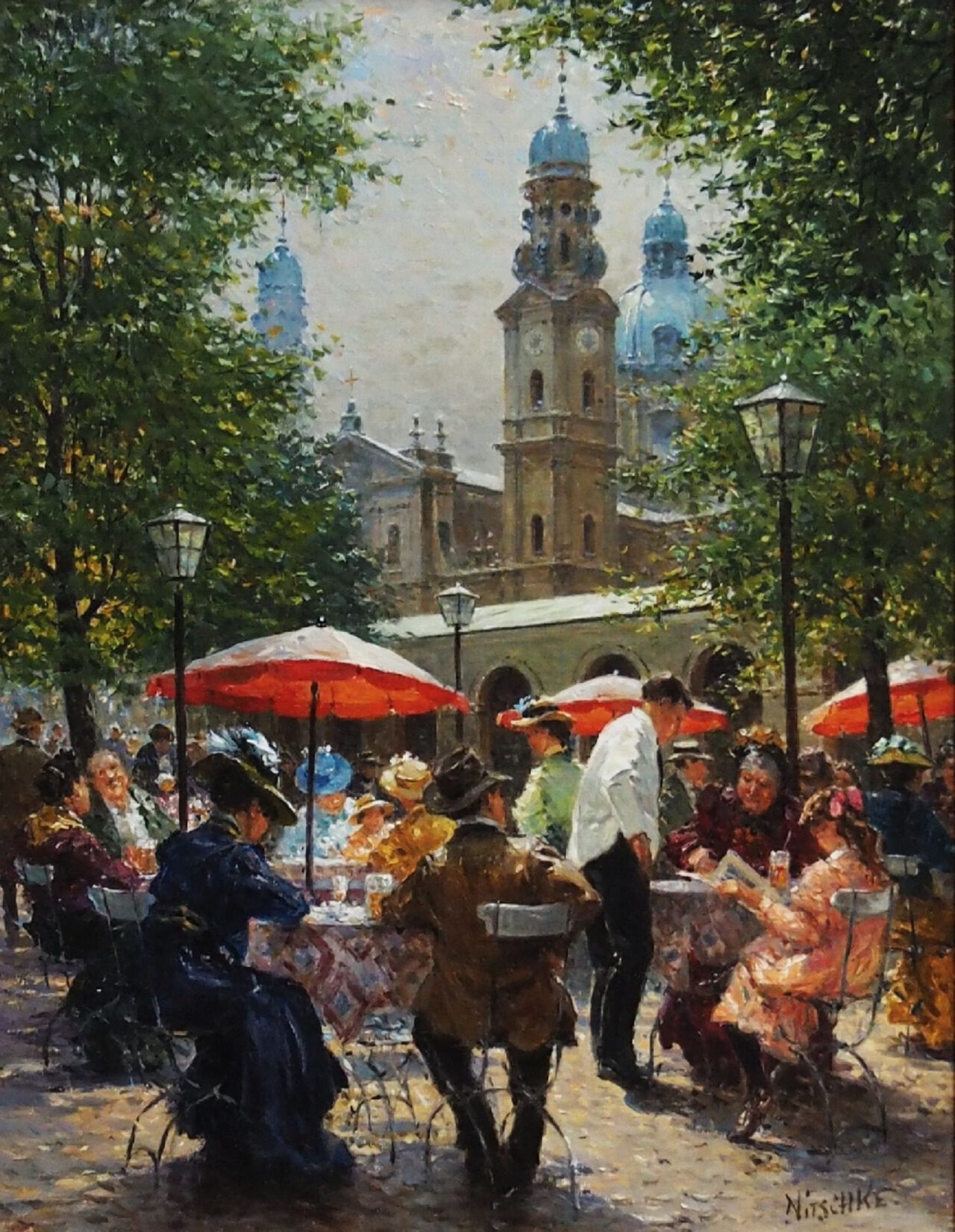 Paul Keller-Reutlingen. 1854-1920. Galerie Gabelsberg, München